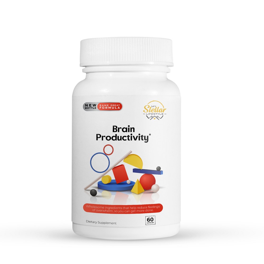 Brain Productivity - 60 Capsules - My Stellar Lifestyle