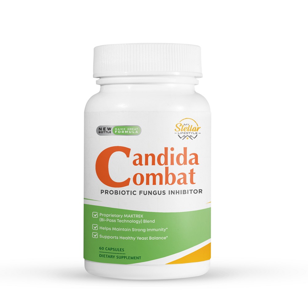 Candida Combat - 60 Capsules - My Stellar Lifestyle