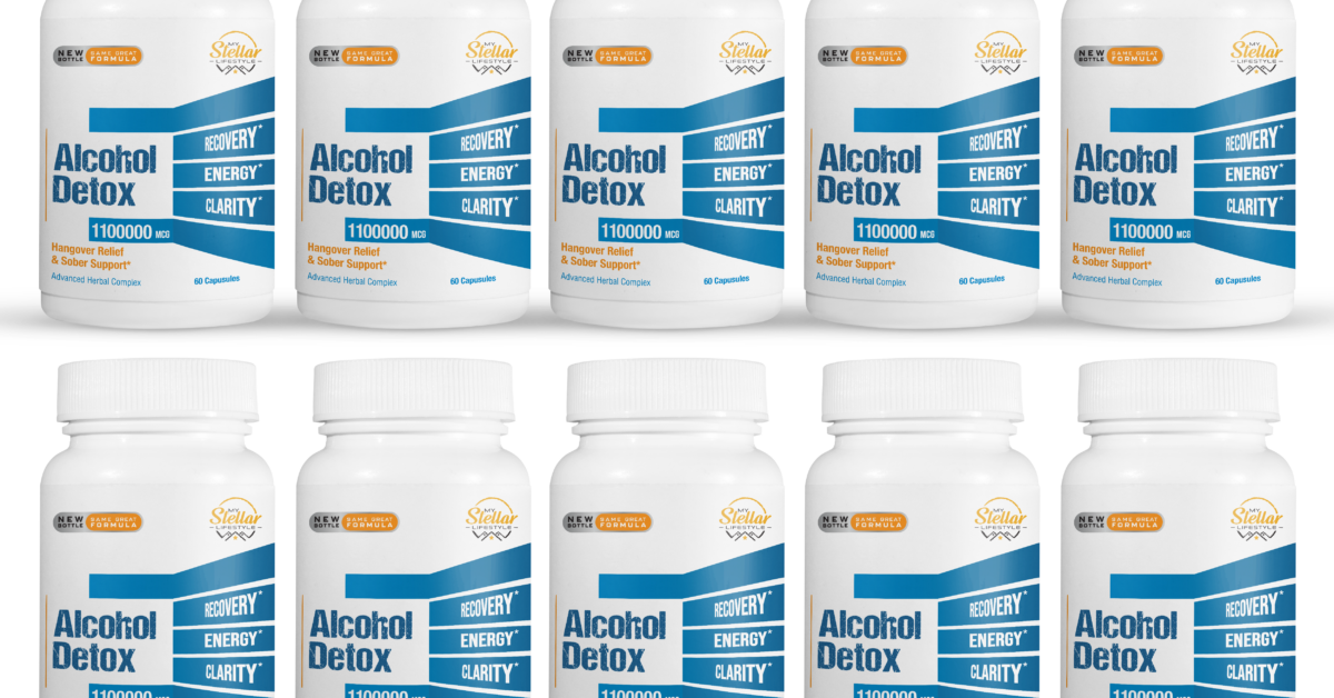 Alcohol Detox - 60 Capsules - My Stellar Lifestyle