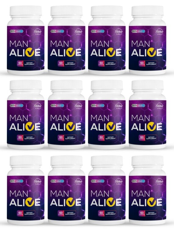 Man Alive - 60 Capsules - My Stellar Lifestyle